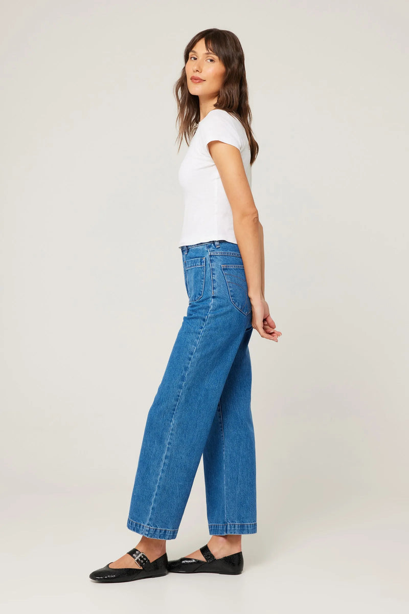 Rolla's Sailor Jean Ashley Blue Crop – Miss Gladys Sym Choon