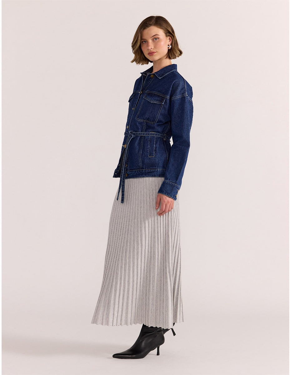 Staple The Label Lennox Denim Jacket Indigo – Miss Gladys Sym Choon
