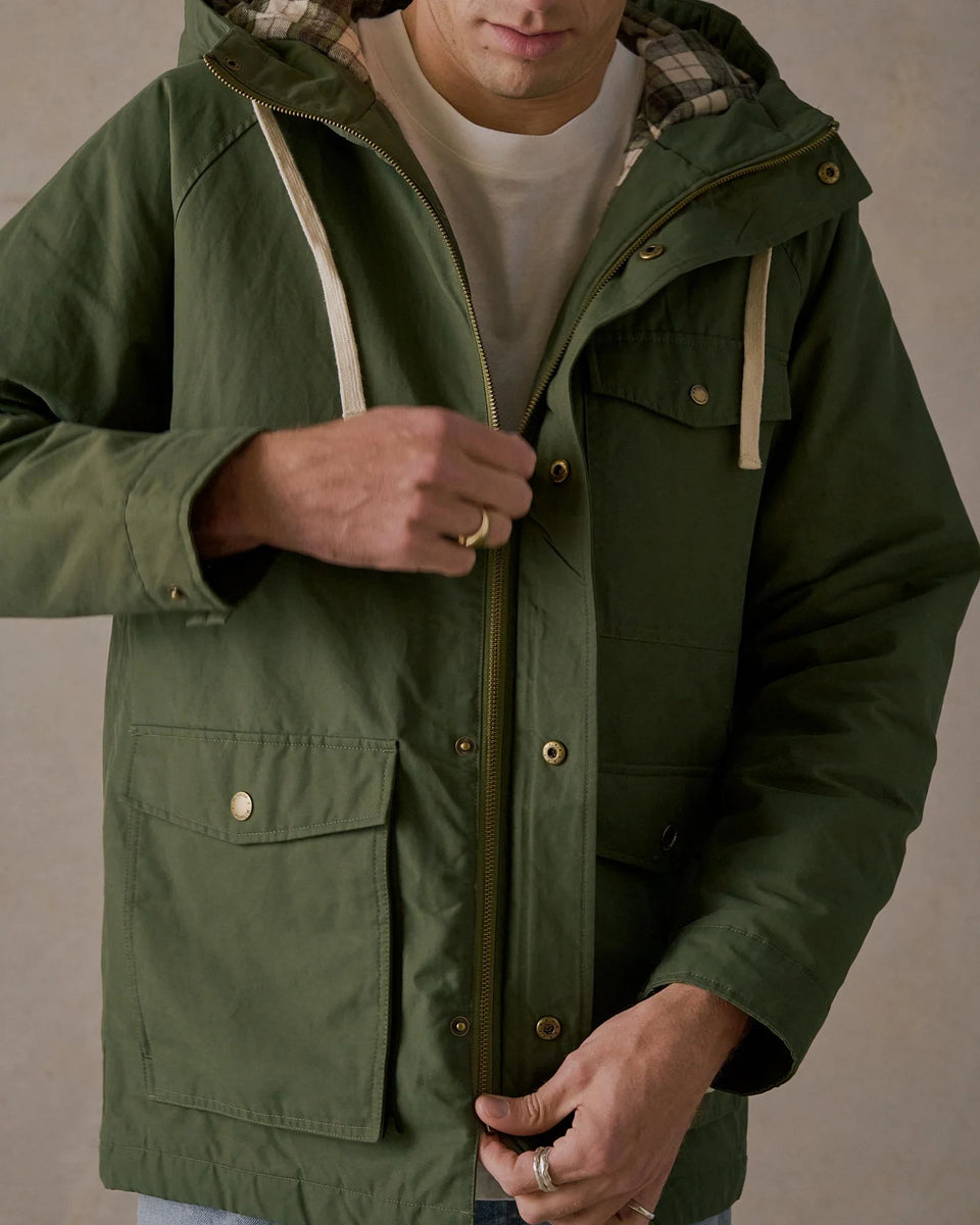McTavish Waxed Jacket Green – Miss Gladys Sym Choon