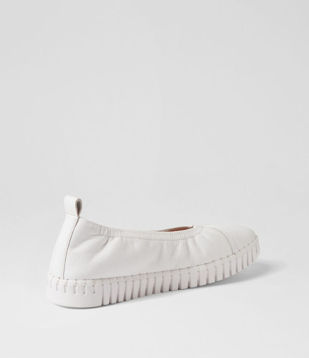 Django & Juliette Heaton White Leather – Miss Gladys Sym Choon