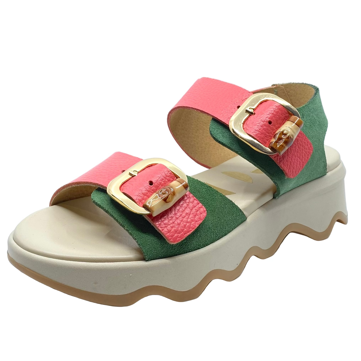 Neo Bugui Sandal Cesped/Coral – Miss Gladys Sym Choon
