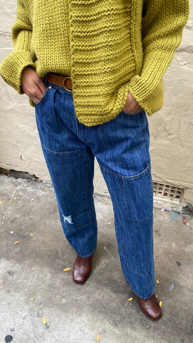 M. A. Dainty Tally Ho Jeans Denim – Miss Gladys Sym Choon