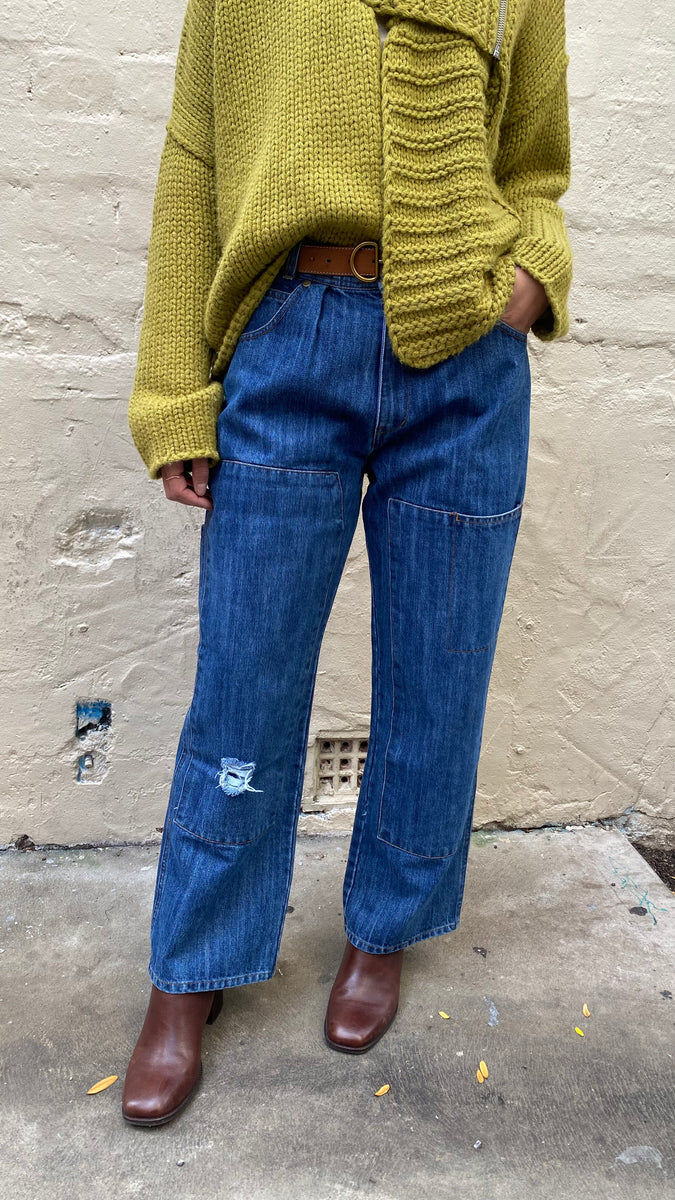 M. A. Dainty Tally Ho Jeans Denim – Miss Gladys Sym Choon