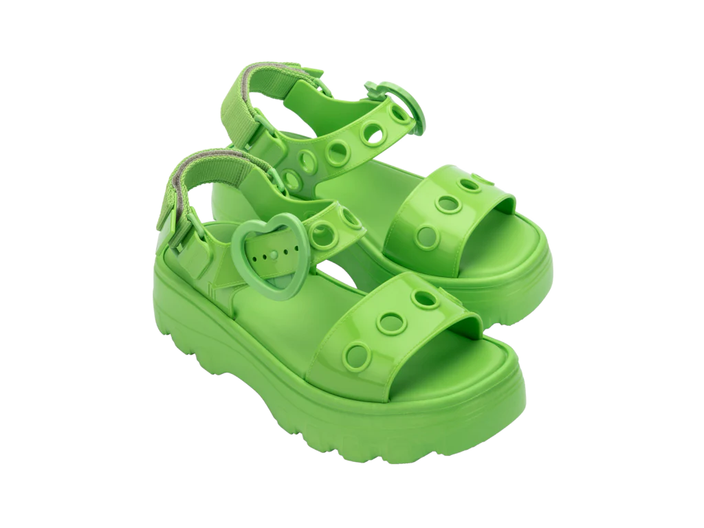 Melissa Kick Off Hot AD Lime Green – Miss Gladys Sym Choon