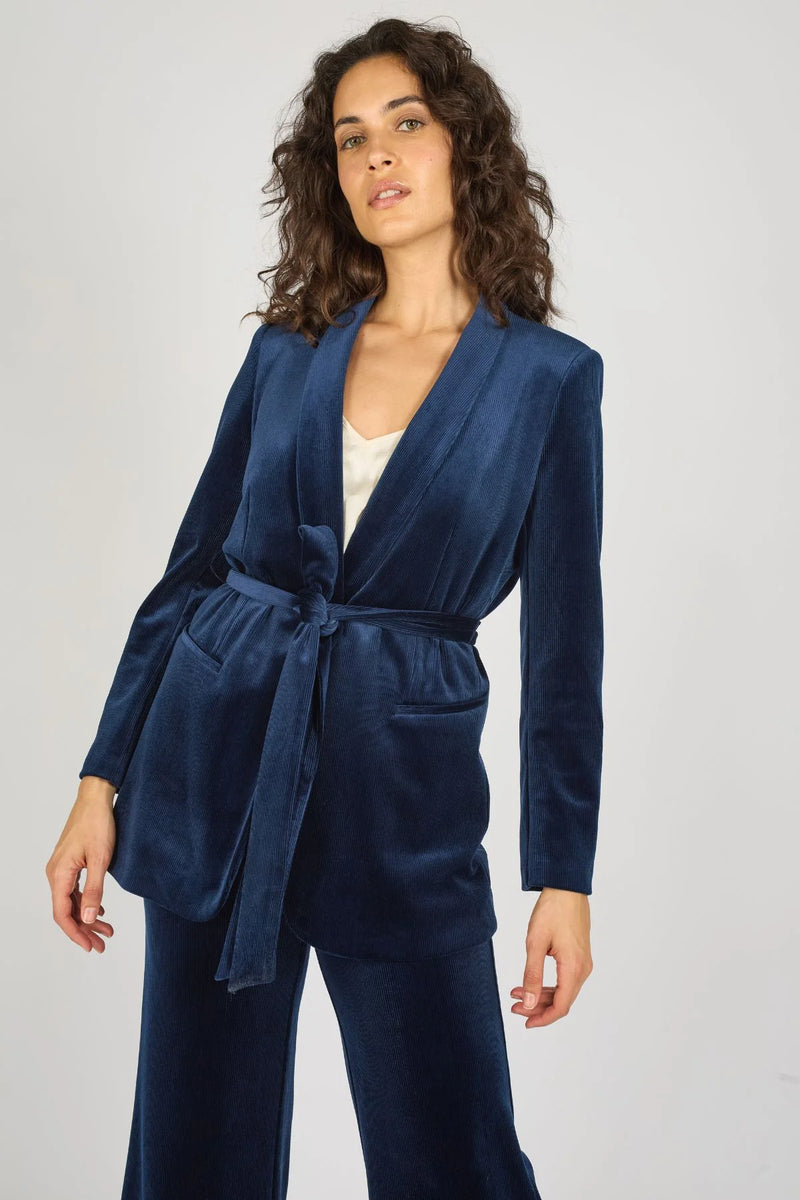 Traffic People Maude Jacket Blue – Miss Gladys Sym Choon