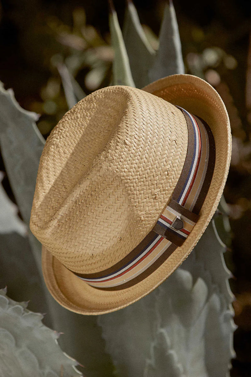 Brixton Castor Fedora Tan – Miss Gladys Sym Choon
