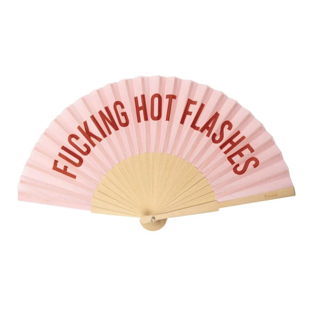 Fisura 'F***ing Hot Flashes' Fan With Gift Box – Miss Gladys Sym Choon